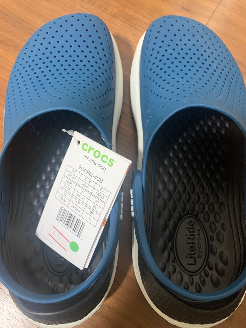 Brand new Crocs LiteRide Blue, Babies & Kids, Babies & Kids Fashion on ...