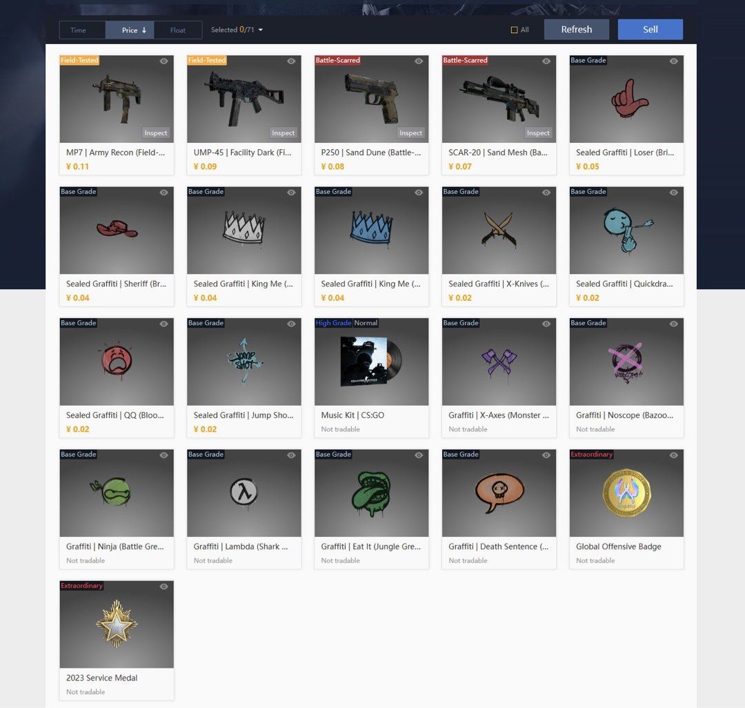 CSGO/CS2 Skins [BUFF] - $650, Video Gaming, Gaming Accessories, In-Game ...