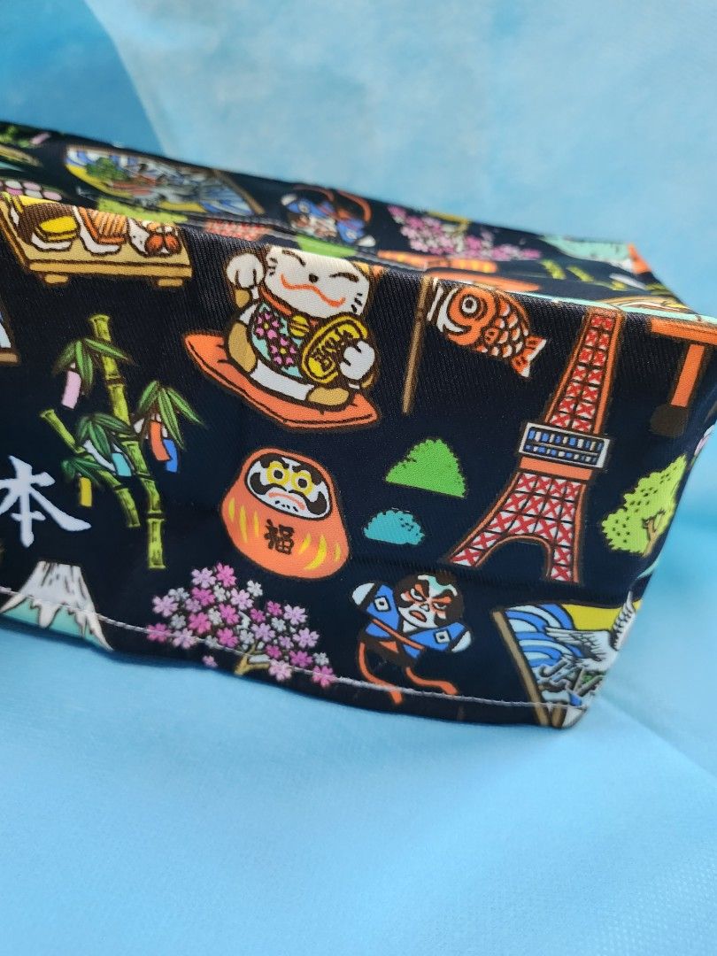 Daruma x Japan Tissue Box Cover - Handmade, Furniture & Home Living ...
