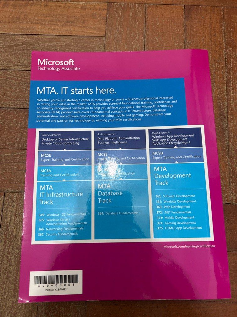 Database Administration Fundamentals MTA EXAM 98-364, Hobbies & Toys, Books & Magazines ...