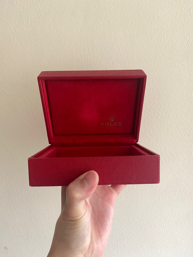 *Deal* Authentic Rolex red velvet ladies box only (for Neo vintage ...