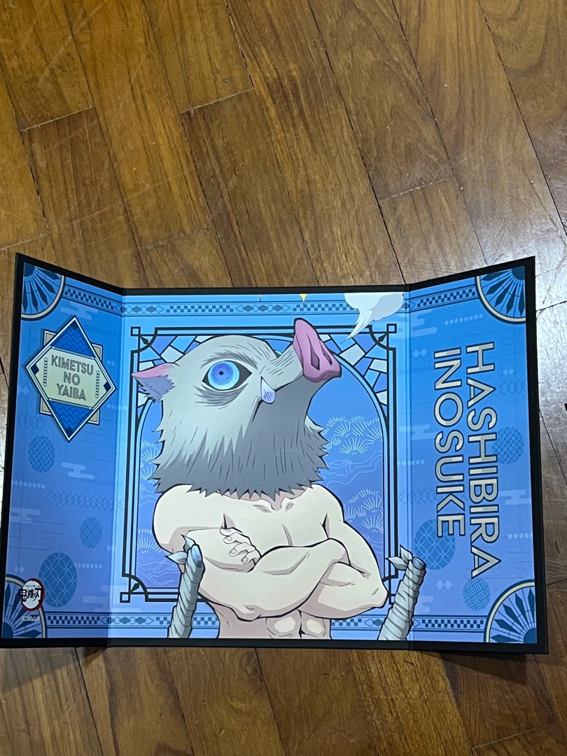 Demon slayer Inosuke artboard, Hobbies & Toys, Memorabilia ...