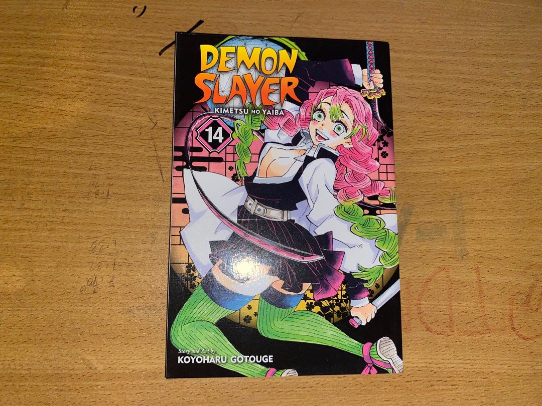 Demon Slayer Kimetsu No Yaiba - Volume 12, 13, 14, 15 (ENGLISH ...