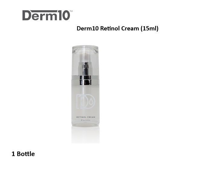 Derm10 Retinol Cream (15ml), Beauty & Personal Care, Face, Face Care on ...