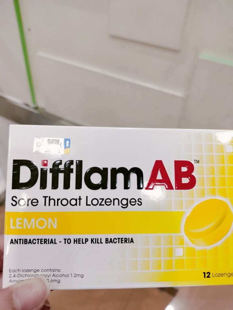 Difflam lozenges, Health & Nutrition, Medical Supplies & Tools on Carousell