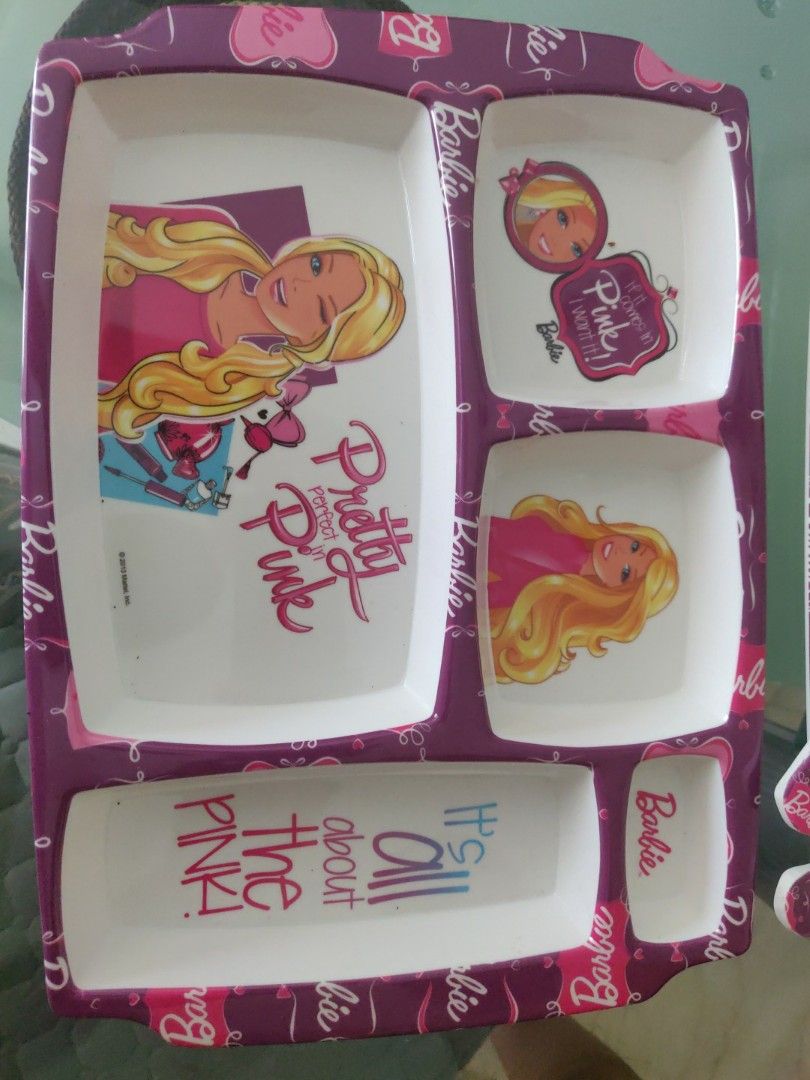 Barbie cutlery set ServeMe brand, Furniture & Home Living, Kitchenware ...