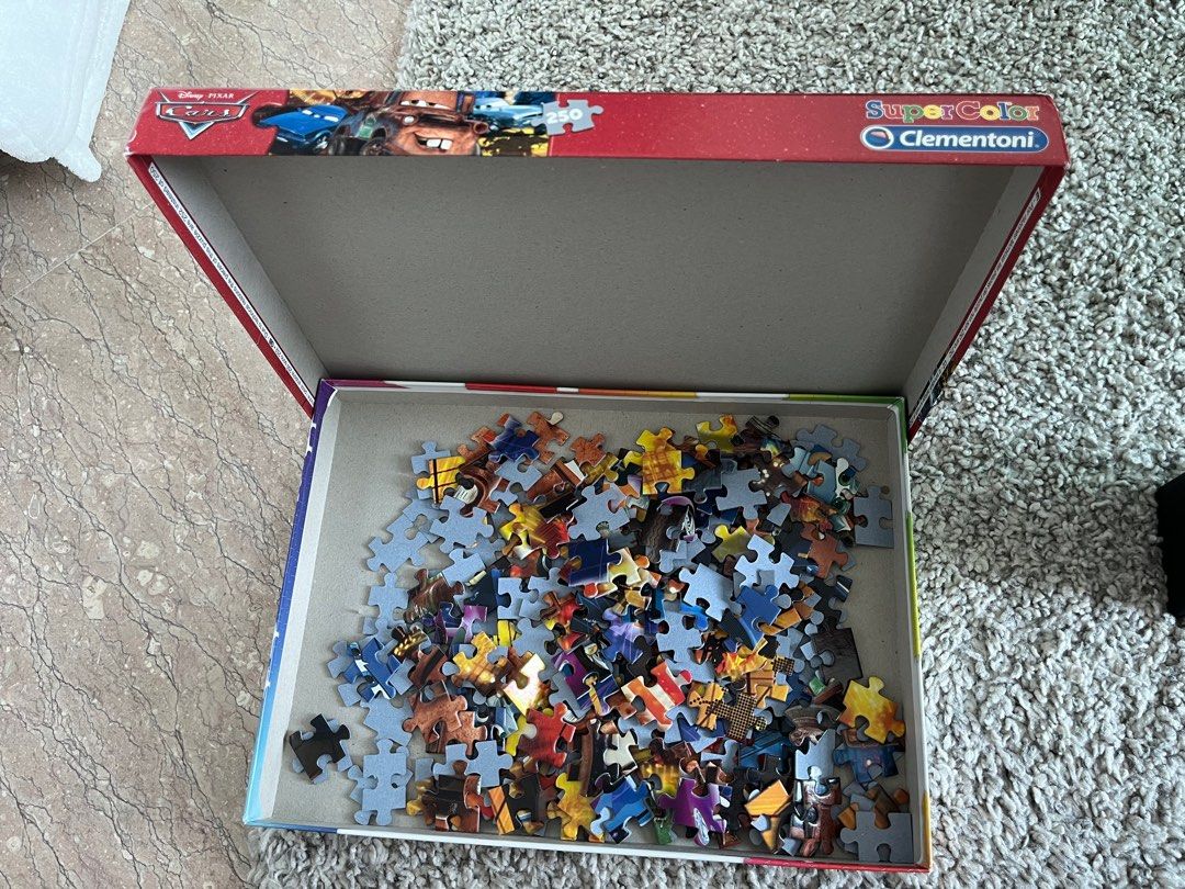 Disney Pixar Cars puzzle, Hobbies & Toys, Toys & Games on Carousell