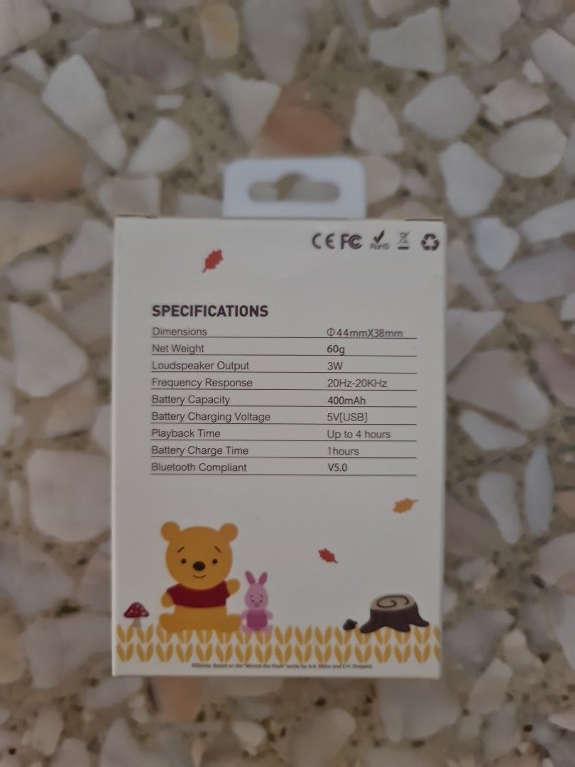 Disney Winnie the Pooh wireless speaker, Hobbies & Toys, Music & Media ...