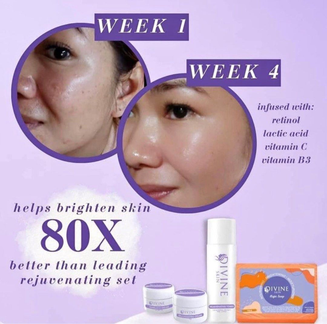 Divine Skin Rejuvinating Set, Beauty & Personal Care, Face, Face Care on Carousell