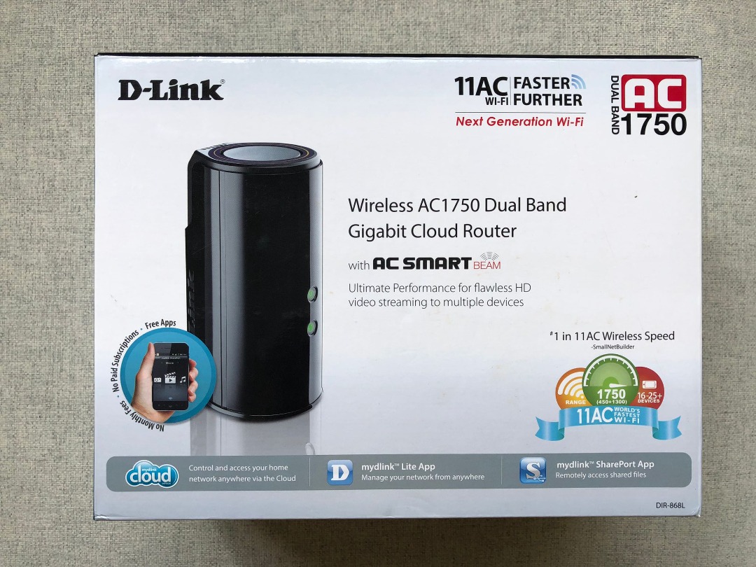 D-link AC1750 Gigabit Router (Dual Band), Computers & Tech, Parts ...
