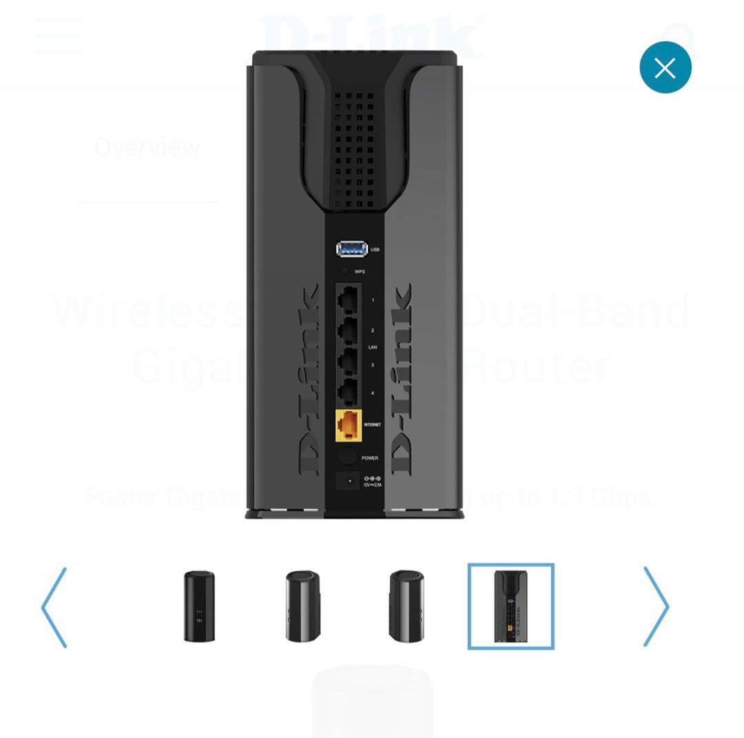 Dlink DIR 868L - Wireless AC1750 Dual-Band Gigabit Cloud Router ...