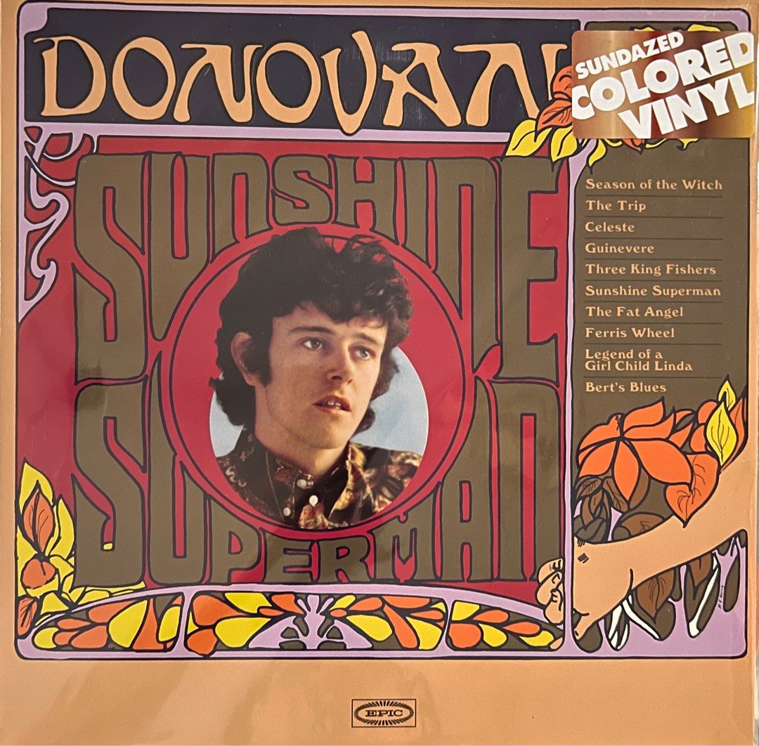 Donovan - Sunshine Superman, Hobbies & Toys, Music & Media, Vinyls on ...