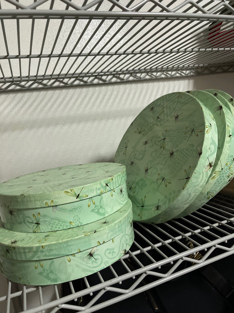 Dragon fly patterned recycled boxes, Furniture & Home Living, Home ...