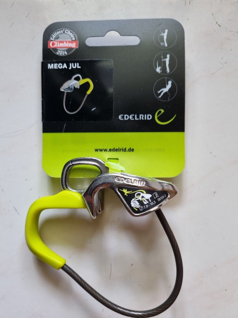 Edelrid Mega Jul Belay Device Rock Climbing, Sports Equipment, Other ...