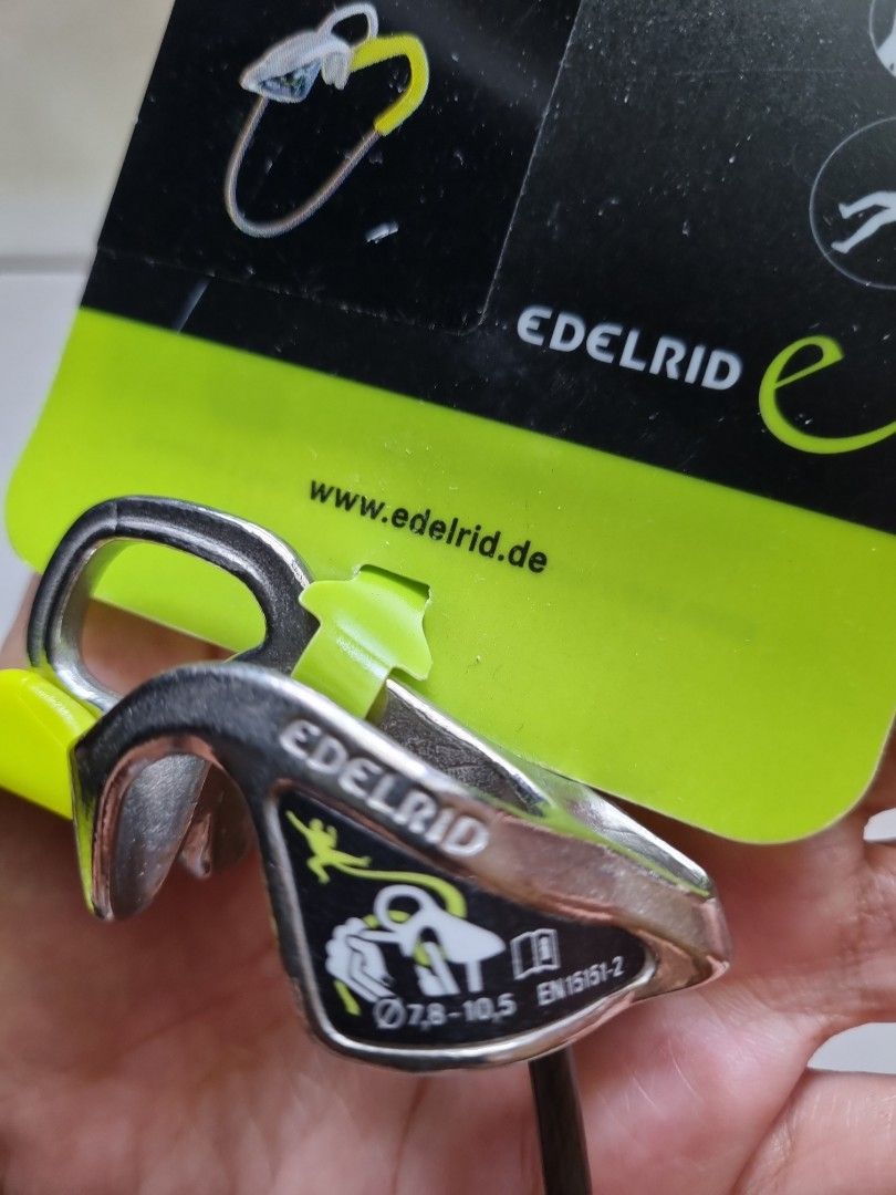 Edelrid Mega Jul Belay Device Rock Climbing, Sports Equipment, Other ...