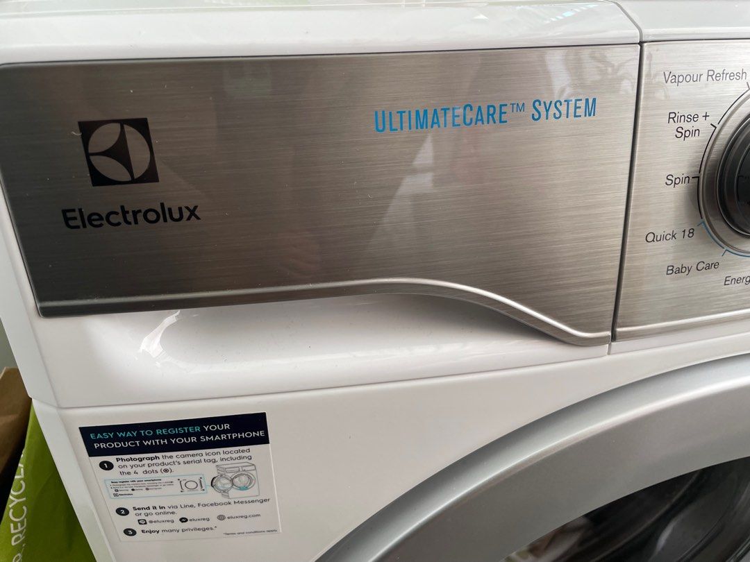 Electrolux Washing machine 9kg, TV & Home Appliances, Washing Machines ...