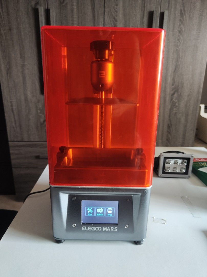 Elegoo Mars Resin 3D Printer, Computers & Tech, Printers, Scanners ...