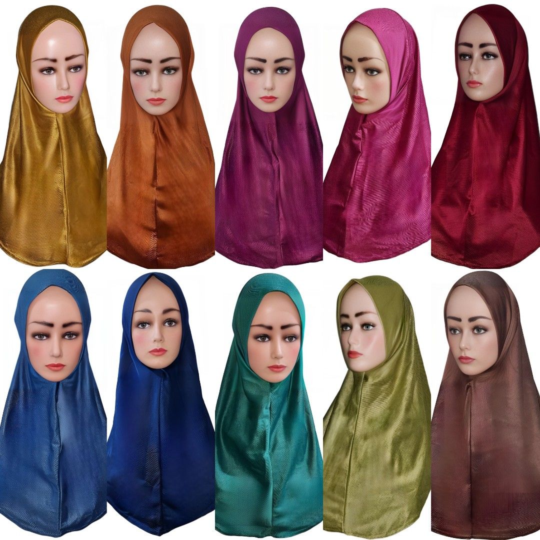 ELLA Instant Hijab (Length: S), Women's Fashion, Muslimah Fashion ...