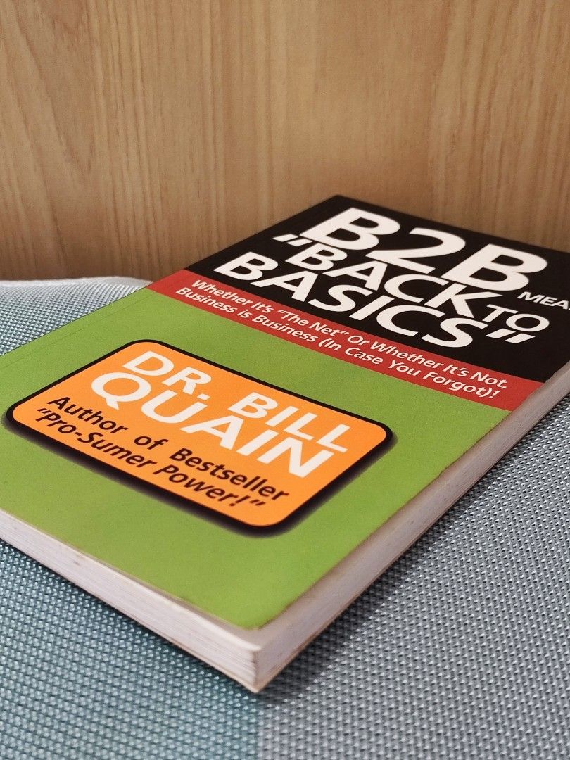 (ENG) B2B means " Back To Basics ", Hobbies & Toys, Books & Magazines, Textbooks on Carousell