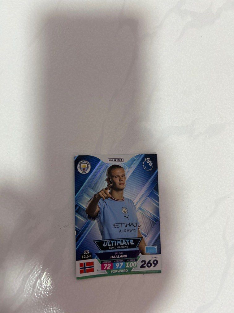 Erling Haaland Ultimate Goal Machine Card, Hobbies & Toys, Toys & Games ...
