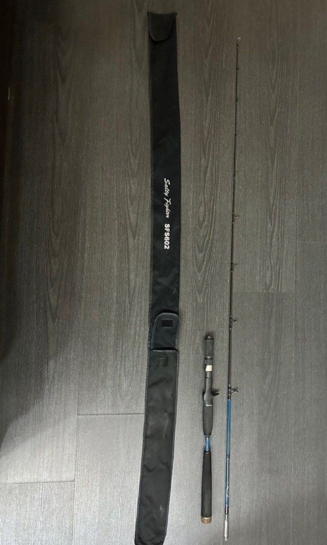 EUPRO SALTY FIGHTER BC fishing rod, Sports Equipment, Fishing on Carousell