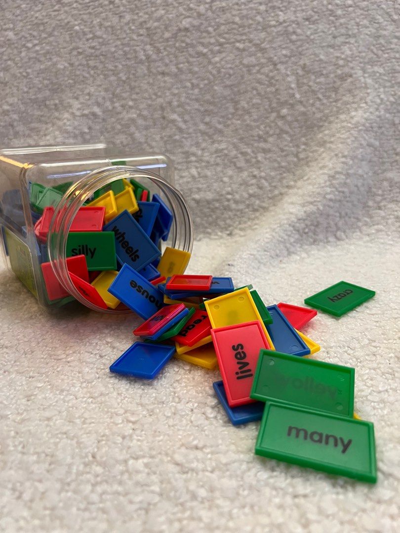 Eureka letter tiles word tiles, Hobbies & Toys, Toys & Games on Carousell