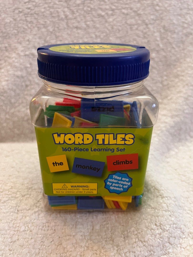 Eureka letter tiles word tiles, Hobbies & Toys, Toys & Games on Carousell
