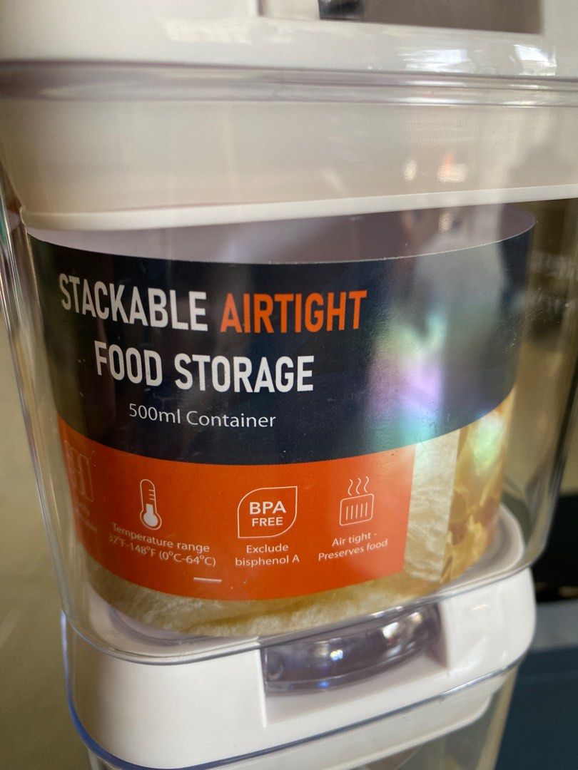 EuYanSang Stackable Airtight container, Furniture & Home Living ...