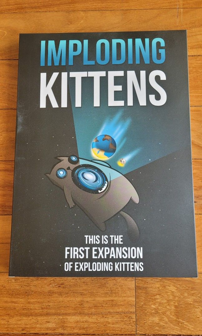 Exploding Kittens expansion - Imploding Kittens, Hobbies & Toys, Toys ...
