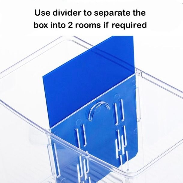 External Fish Breeding Incubator Isolation Box for Aquarium Fish Tank ...