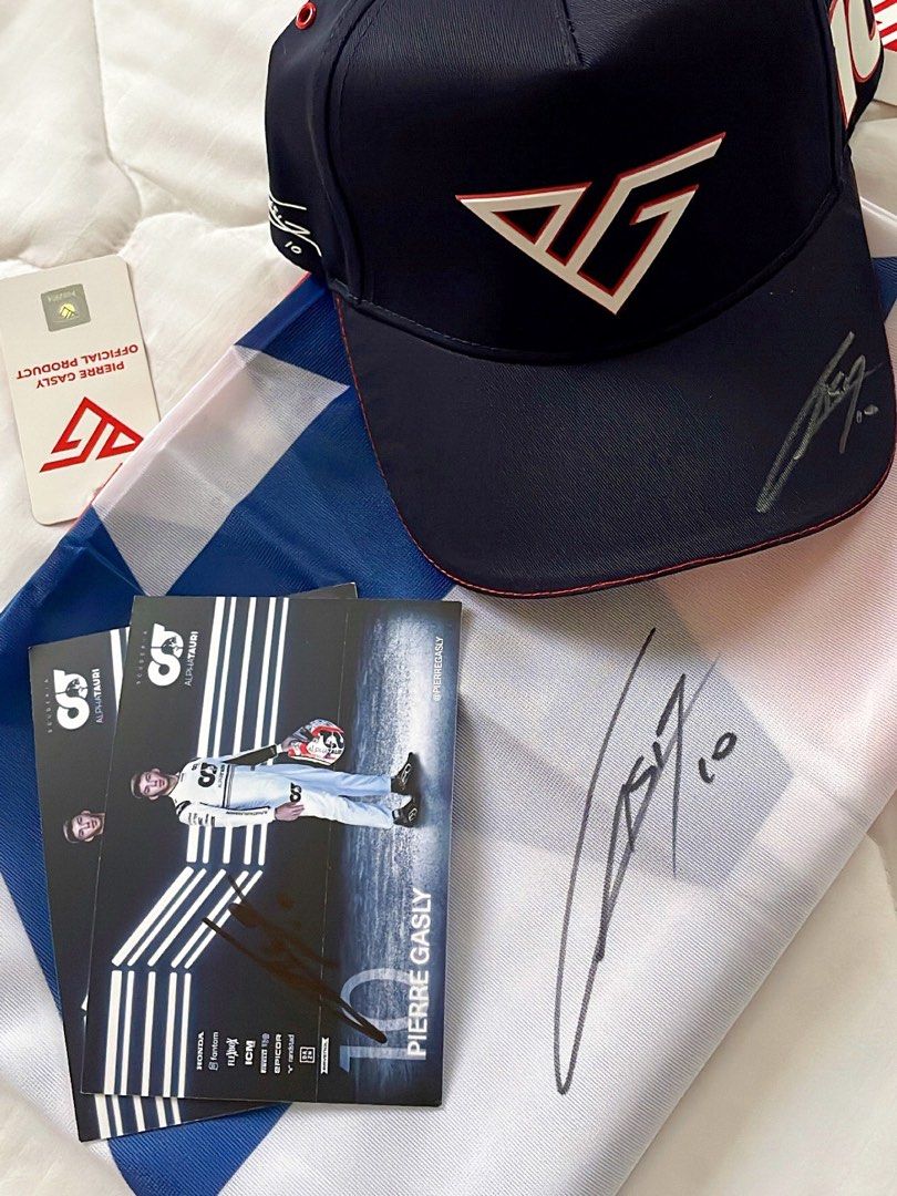 F1 Team Gasly French Flag GP (Pierre Gasly Official Merch), Hobbies ...