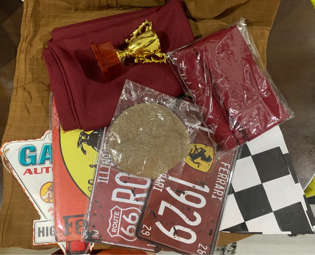 Ferrari Milestone photoshoot props, Babies & Kids, Babies & Kids ...