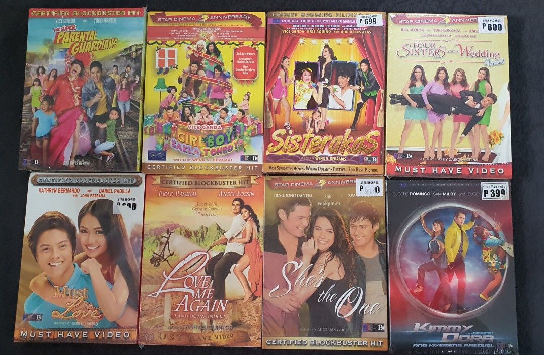 Filipino DVD Movies, Hobbies & Toys, Music & Media, CDs & DVDs on Carousell