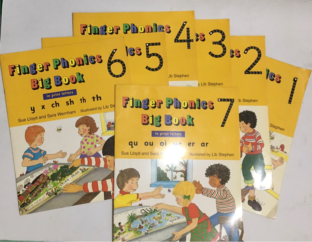 Finger Phonics Big Book /Preloved, Hobbies & Toys, Books & Magazines ...