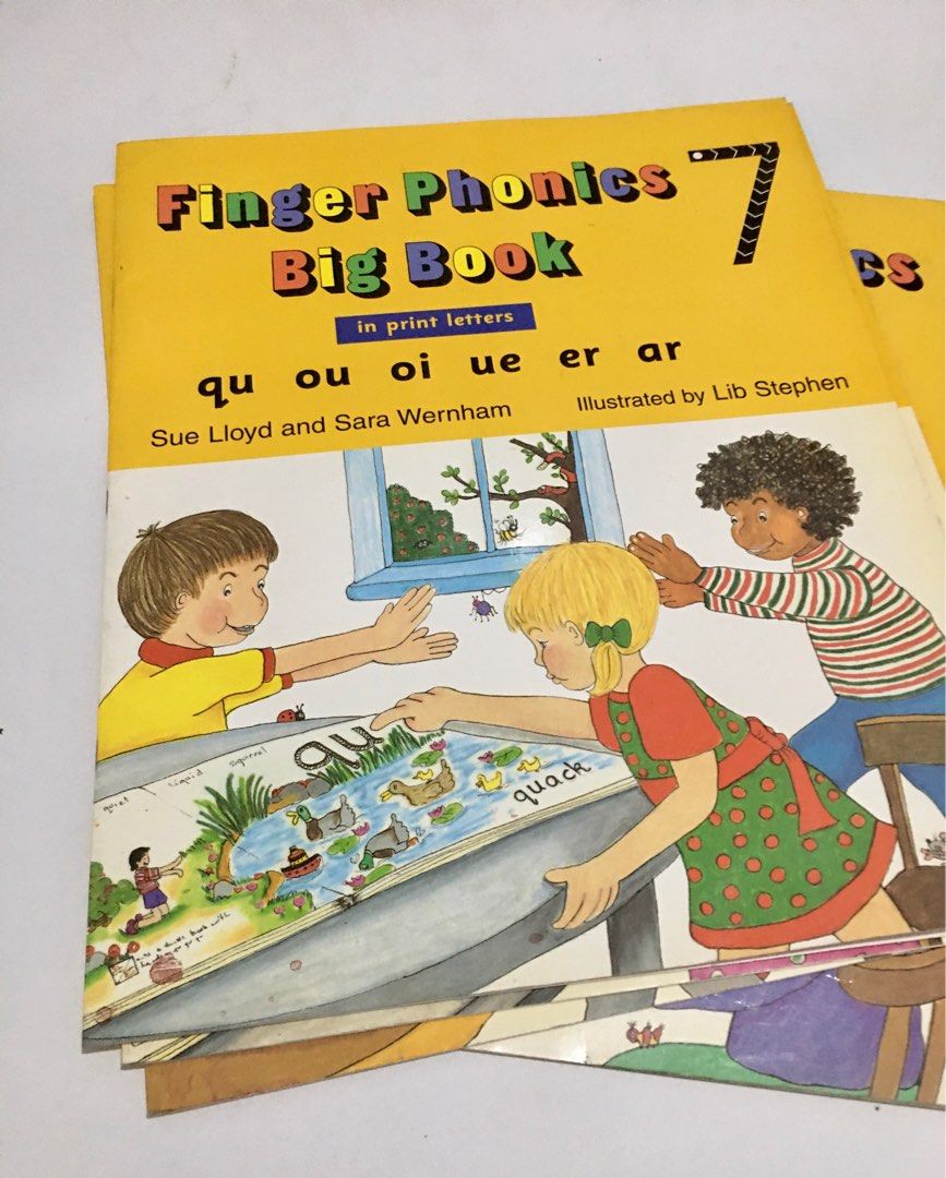 Finger Phonics Big Book /Preloved, Hobbies & Toys, Books & Magazines ...