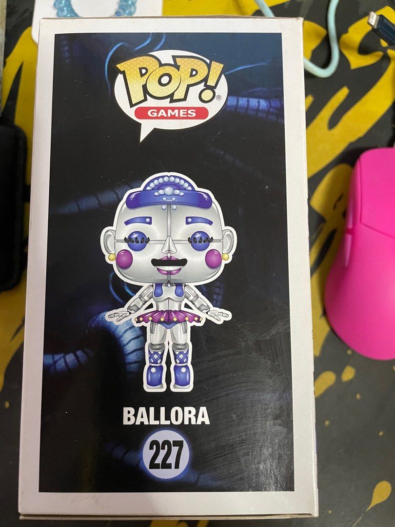 FNAF Sister Location Funko Pop - Ballora 227, Hobbies & Toys, Toys ...