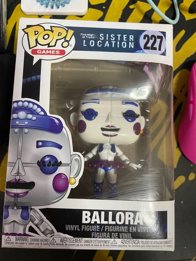 FNAF Sister Location Funko Pop - Ballora 227, Hobbies & Toys, Toys ...