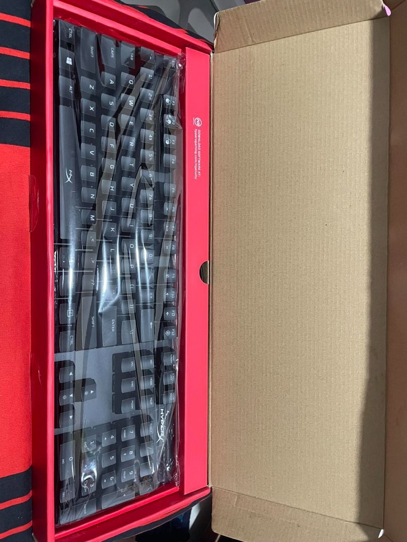 For Sale Mechanical Keyboard Brand New HyperX Alloy Origins Aqua Switch ...