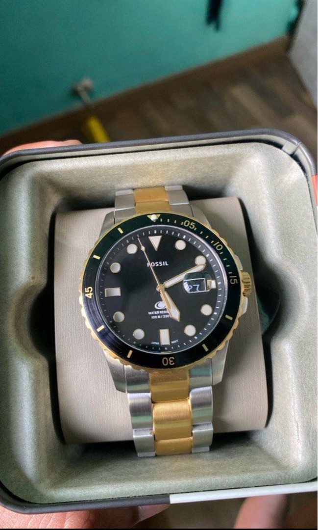 Fossil Diver Watch, Luxury, Watches on Carousell