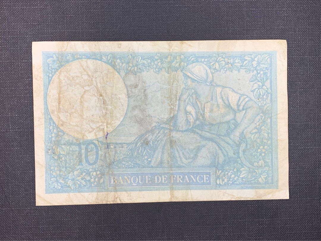France 10 Francs 1939 Banknote, Hobbies & Toys, Collectibles ...