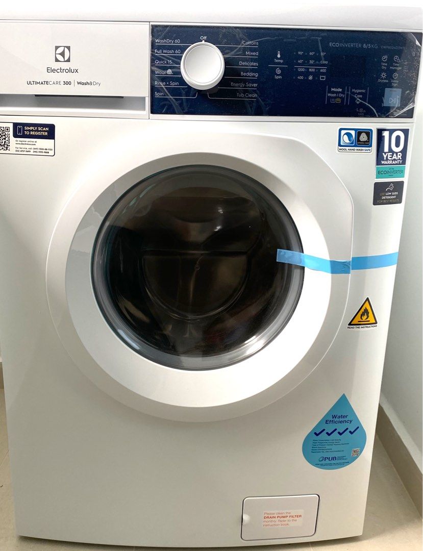 [Free Delivery] Electrolux UltimateCare 300 washer dryer Electrolux ...