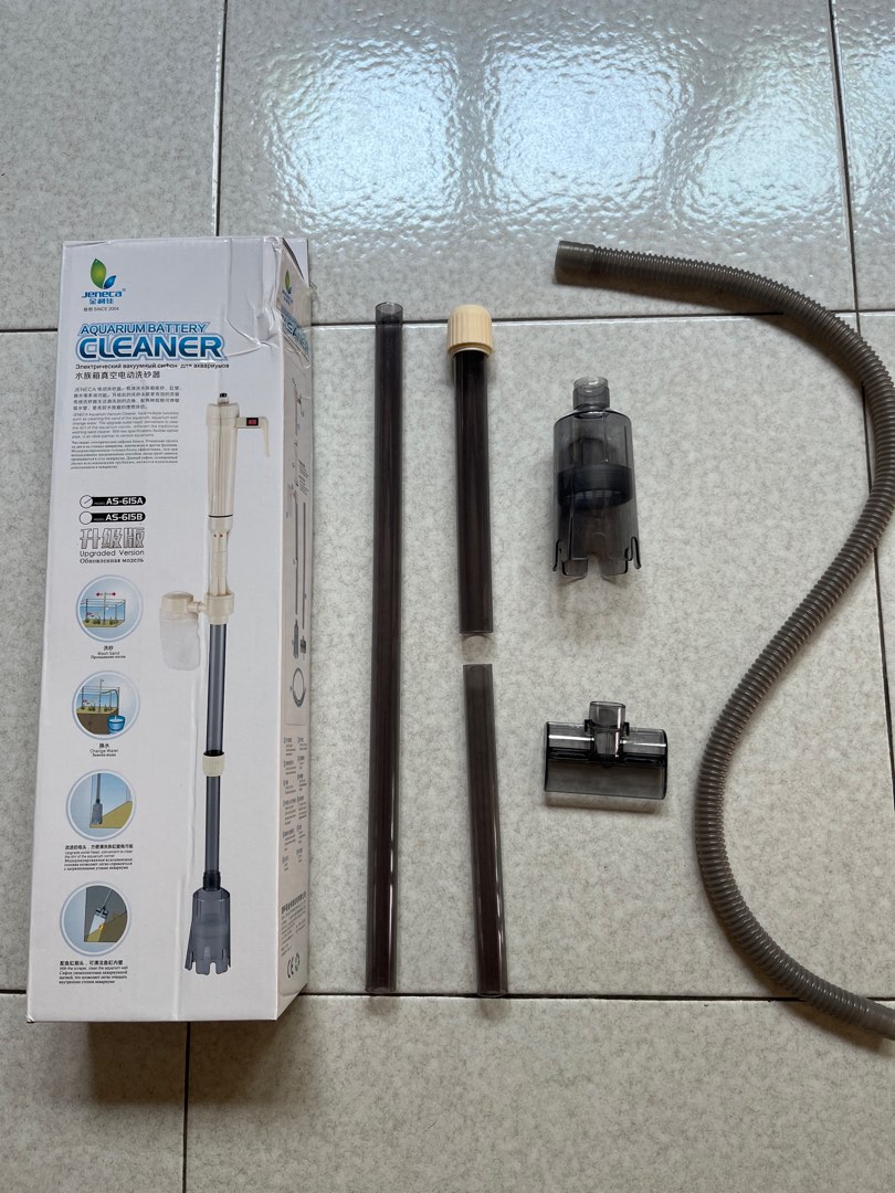 FREE Jeneca Aquarium Battery Cleaner Spare Parts NEW, Pet Supplies ...