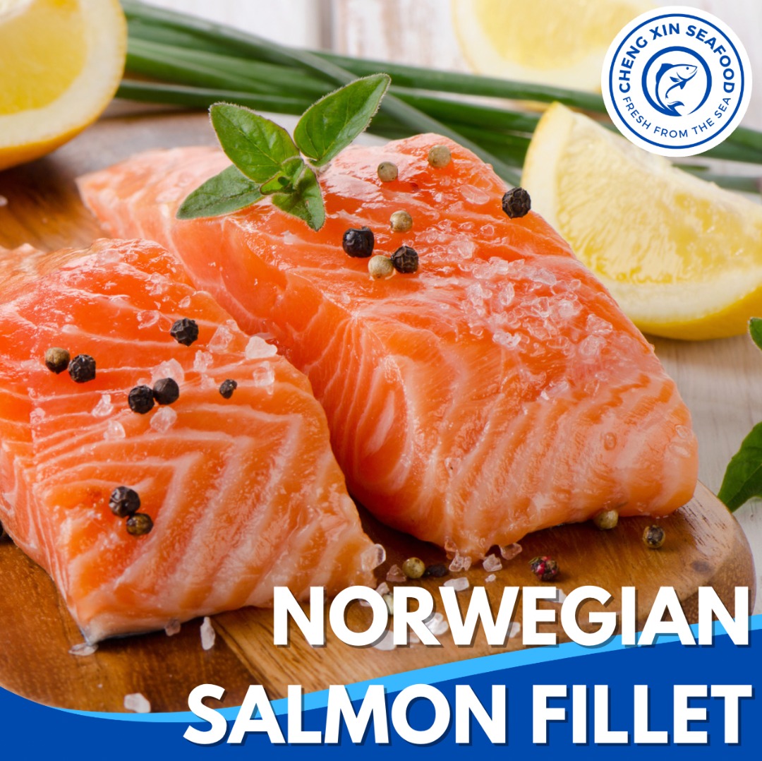 Fresh Norwegian Salmon Fillet 300g-350g, Food & Drinks, Chilled ...
