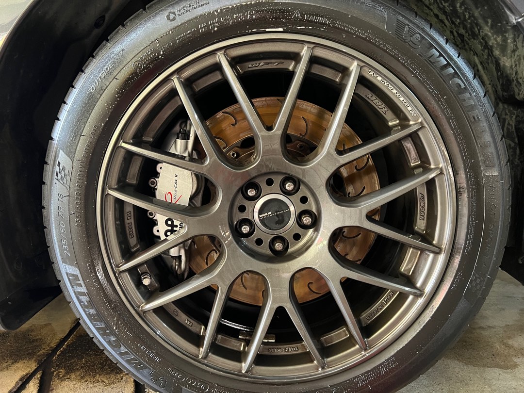 Front AP Radical 2 9540 BBK Big Brake Kit, Car Accessories, Accessories ...