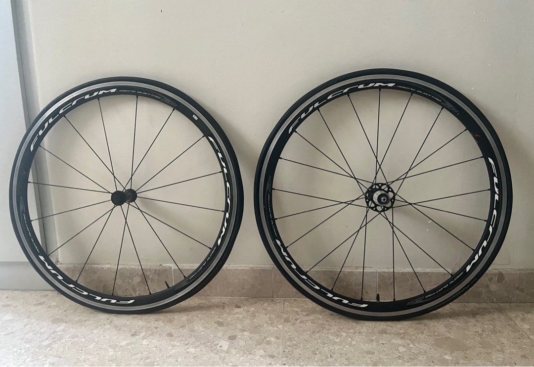 Fulcrum racing Quattro wheelset, Sports Equipment, Bicycles & Parts ...