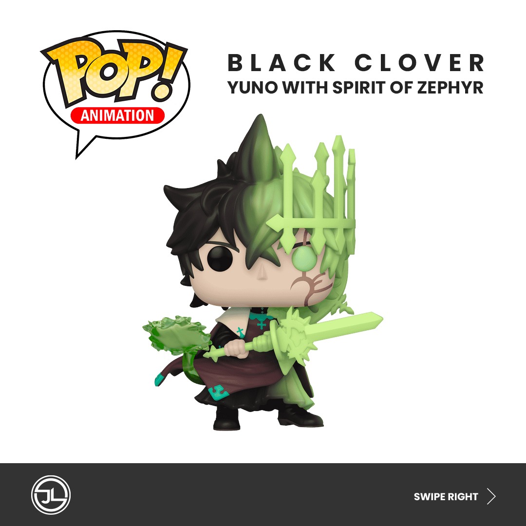 Funko POP! Animation Yuno with Spirit of Zephyr, Hobbies & Toys, Toys ...