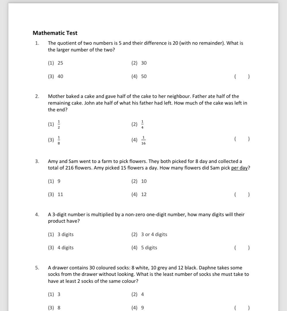 GEP Maths/English/General Ability, Hobbies & Toys, Books & Magazines ...