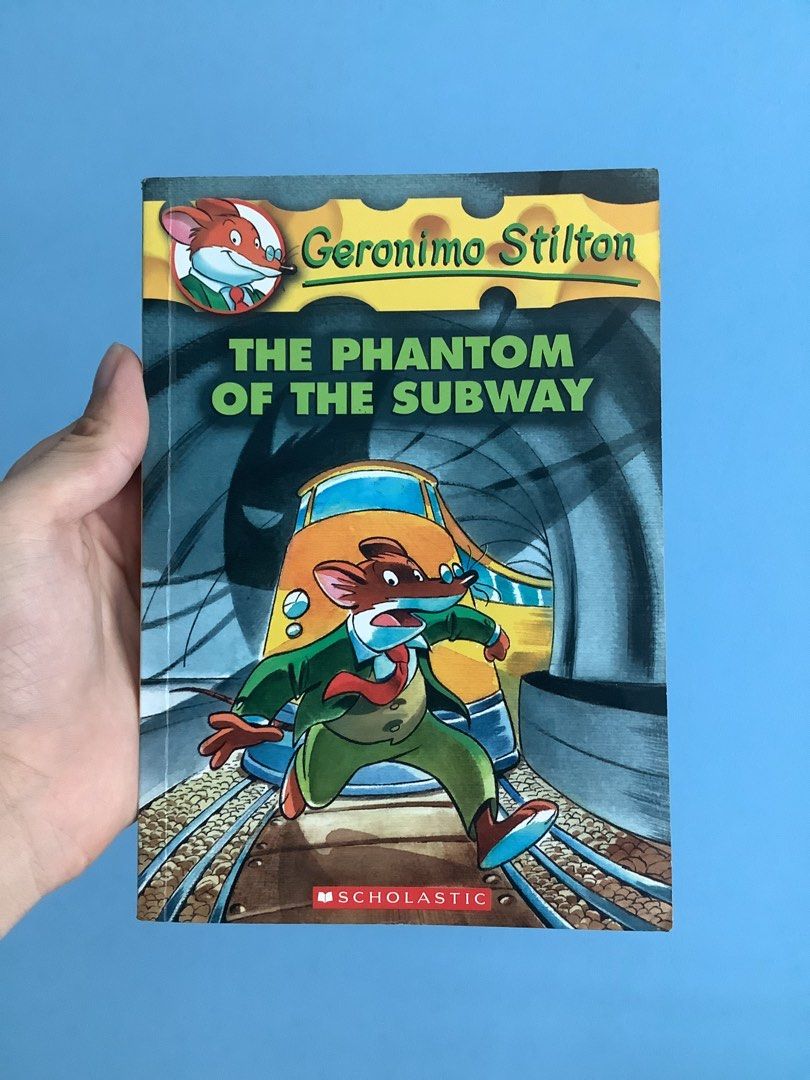 Geronimo Stilton #13: The Phantom of the Subway, Hobbies & Toys, Books ...