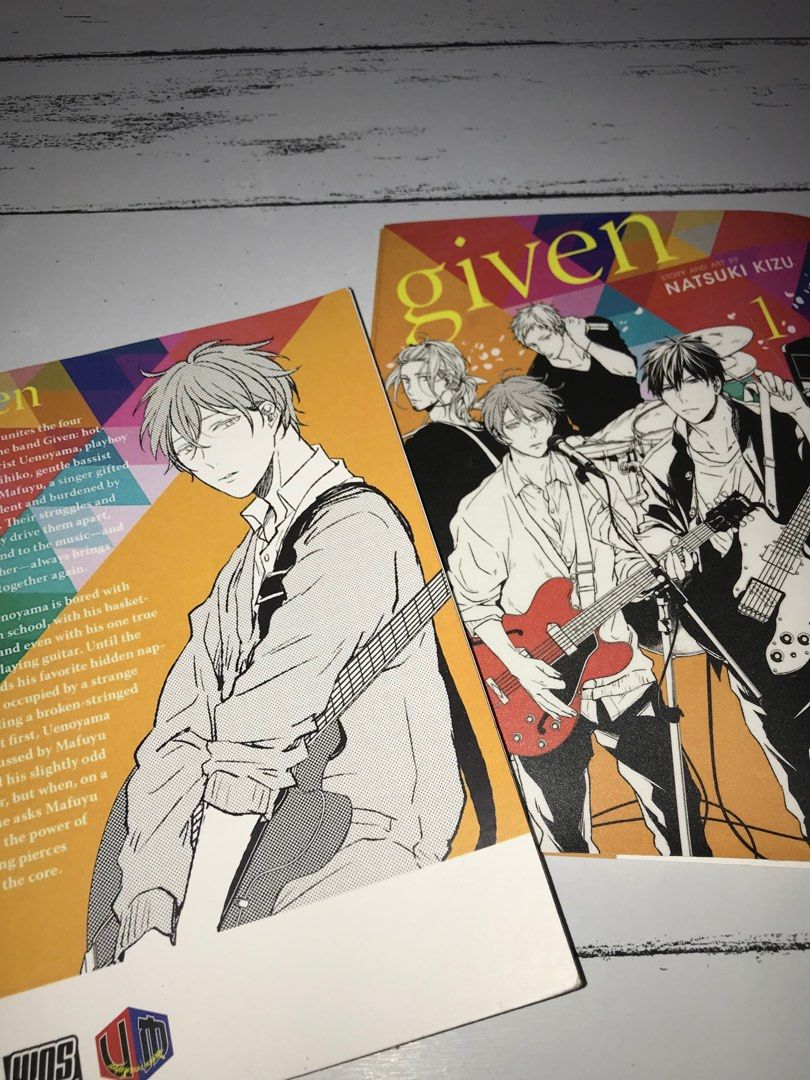 Given Manga Volume 1, Hobbies & Toys, Books & Magazines, Comics & Manga ...