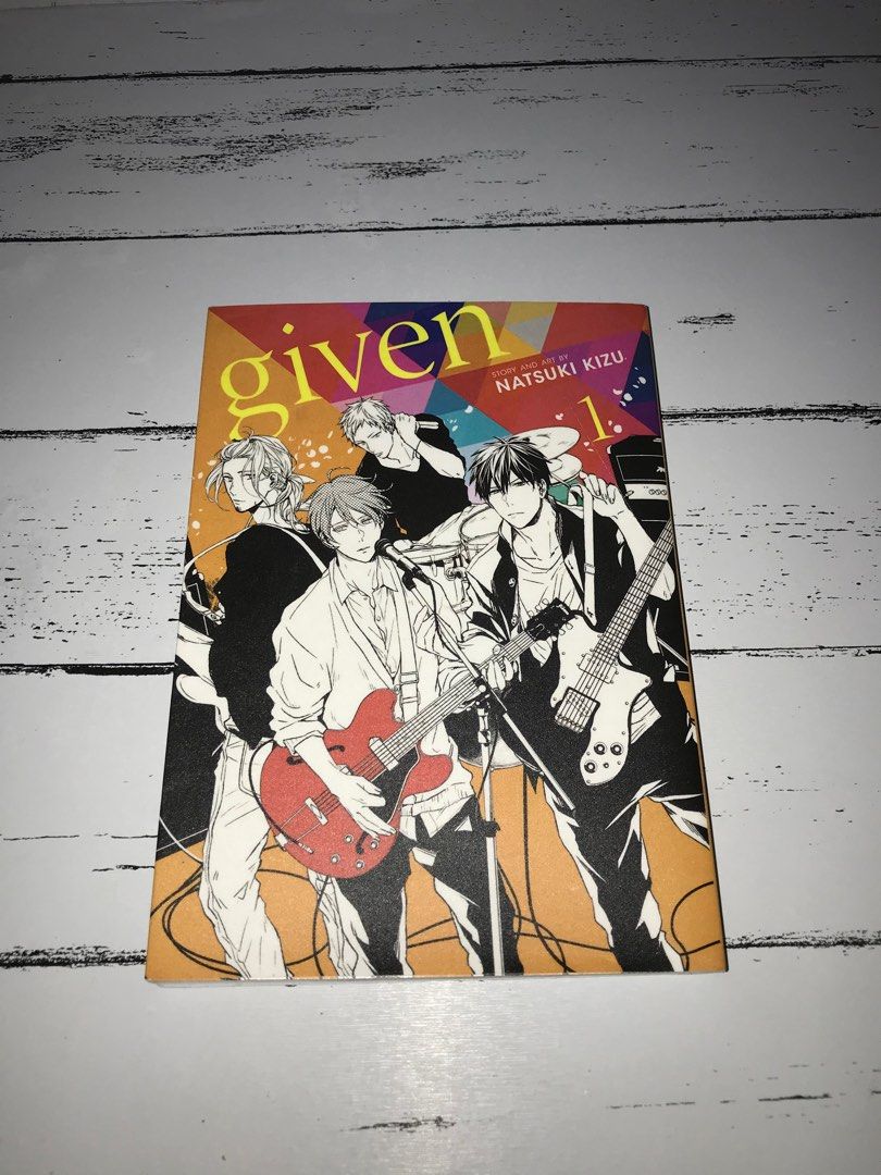 Given Manga Volume 1, Hobbies & Toys, Books & Magazines, Comics & Manga ...